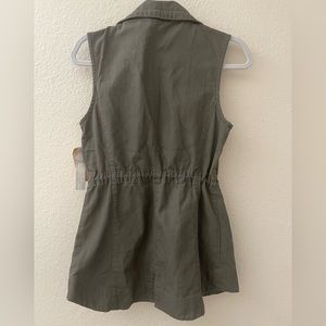 American Rag | Jackets & Coats | American Rag Cargo Olive Green Vest ...